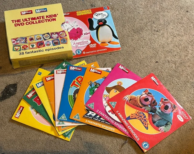 DAILY/SUNDAY MIRROR: BUNDLE Of Kid’s DVDs From The Greatest Kids’ DVD ...