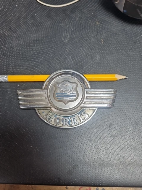 VINTAGE ORIGINAL EARLY Morris Minor Bonnet Badge £22.99 - PicClick UK