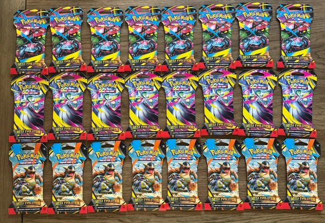 POKEMON TCG MEGA Evolution Booster Packs 24x - SEALED £144.14 - PicClick UK