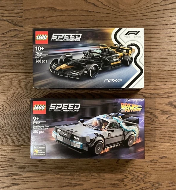 LEGO 77252 & 77256 - APXGP Team Race Car & Time Machine £52.70 ...