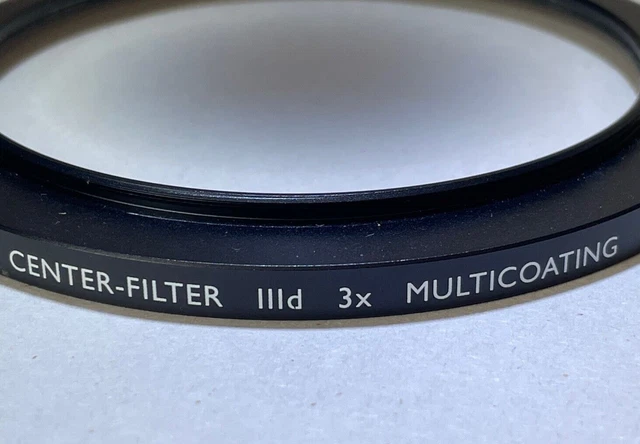 SCHNEIDER-KREUZNACH CENTER-FILTER IIID (#3D) 3x AN 6.8 / 90 £285.00 ...