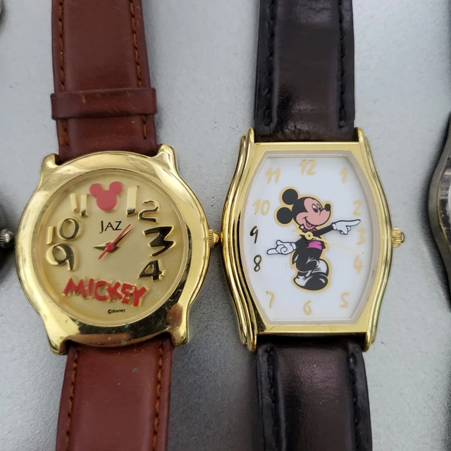 (LOT OF 6) Jaz Mickey mouse Pepsi-Cola Tinkerbell assorted watches ...