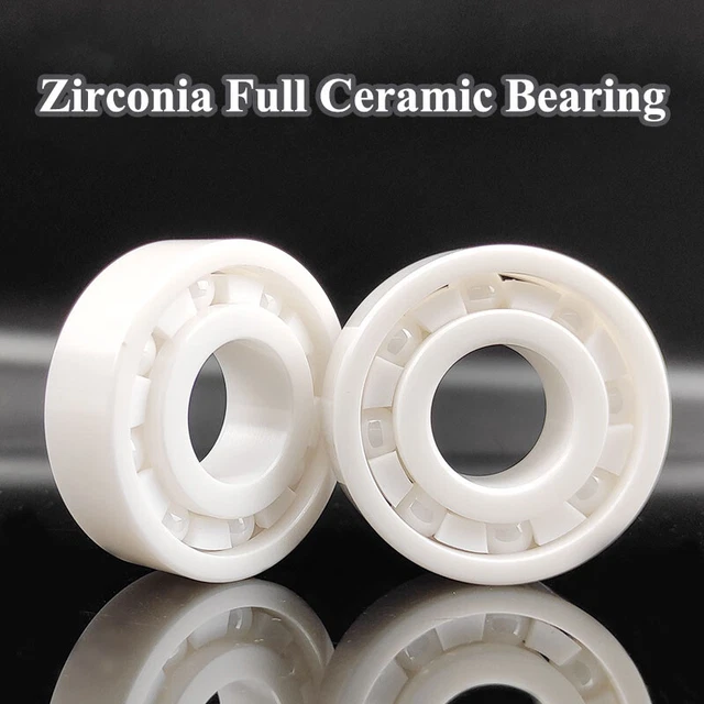 ZRO2 ZIRCONIA FULL Ceramic Bearings with PTFE Retainer 608 6000-6007 ID ...
