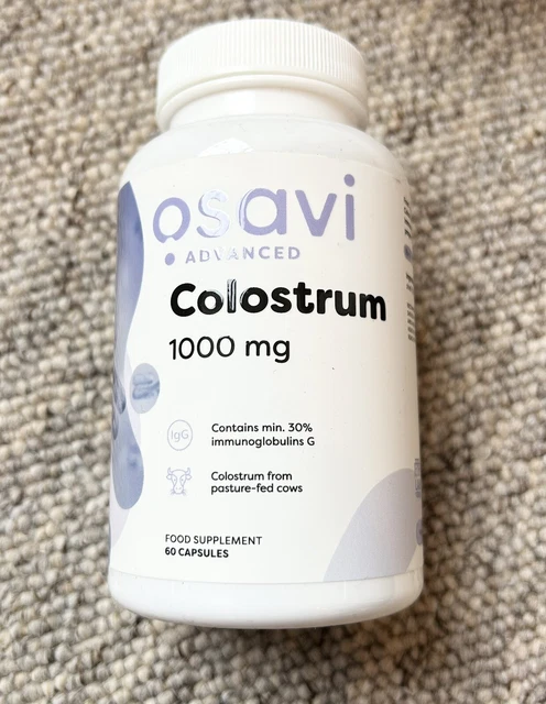 OSAVI COLOSTRUM 1000MG 60 caps: Fortify Your Immune System £14.99 ...