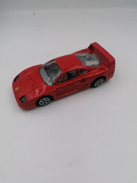 BBURAGO- FERRARI F40-ROUGE- 1/43 Voiture Miniature de Collection £5.02 - PicClick UK