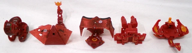 SPIN MASTER BAKUGAN Battle Brawlers Pyrus Lote Trampas Equipo De ...