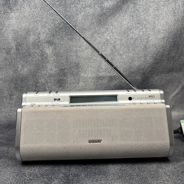 SONY XDR-S1 DIGITAL DAB Radio Stereo Fibre Optic MD Link Input Tested £ ...