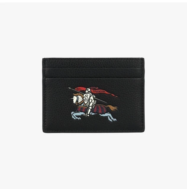 BURBERRY KARDENGELDBÖRSE MIT Reiterstatue EKD-Logo 150633921 EUR 279,51 ...