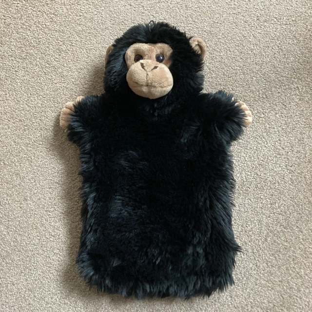 BORN FREE FOUNDATION Hot Water Bottle Cover Monkey Plush Soft ...
