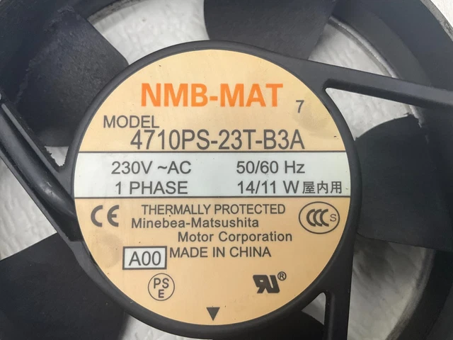 STAUBLI NMB 4710PS-23T-B3A Cooling Unit 1-Phase 230 VAC D231 537 00A ...