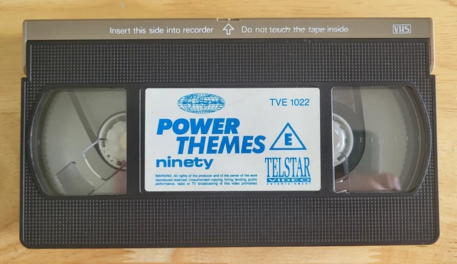 POWER THEMES NINETY VHS Tape £10.78 - PicClick UK