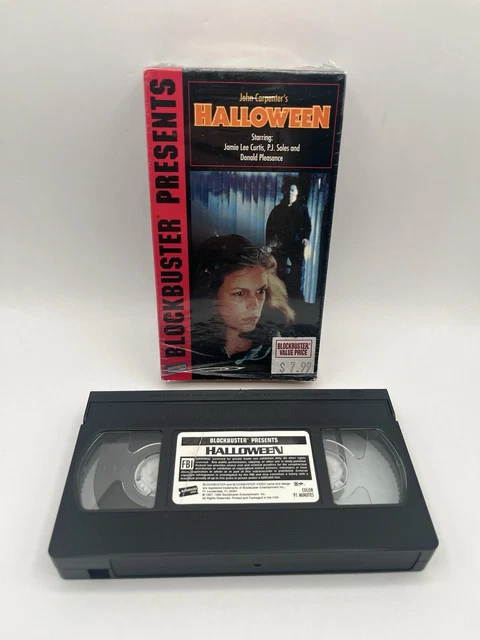 JOHN CARPENTERS HALLOWEEN VHS 1987 Blockbuster Presents. Tested £7.62 ...