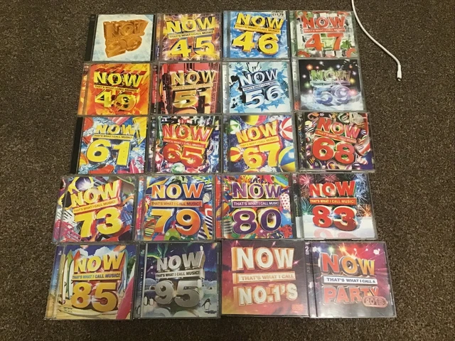 NOW THAT’S WHAT I Call Music X 20 Cds All In Great Condition Job Lot ...