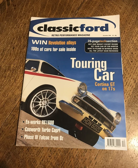 CLASSIC FORD MAGAZINE December 2000 - Mk1 Cortina GT, Mk1 Escort ...