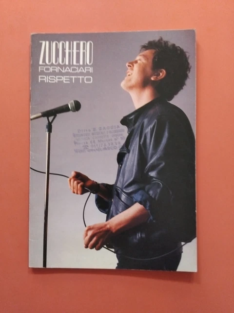 ZUCCHERO FORNACIARI RISPETTO Spartito Sheet Music EUR 7,99 - PicClick IT