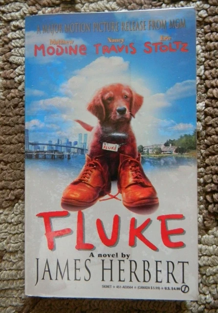 FLUKE : Movie Tie-In : 1996 : James Herbert : Signet Books $12.99 ...