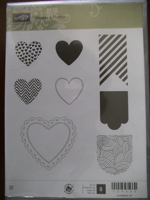 STEMPELSET VON STAMPIN Up, Hearts a Flutter EUR 8,00 - PicClick DE