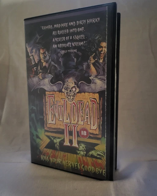 EVIL DEAD 2 Vhs Palace Premiere Big Box See Description £10.00 ...