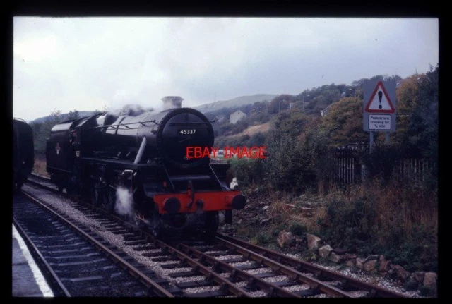 ORIGINAL 35MM SLIDE LMS BLACK FIVE LOCO 45337 £3.25 - PicClick UK