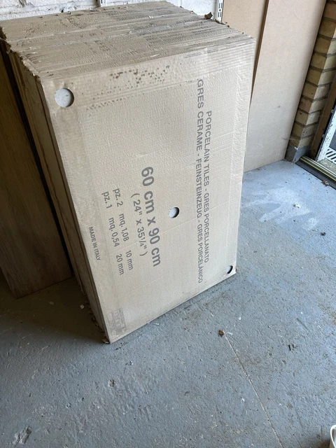 JOB LOT - Pennine Kirkby External Porcelain Tiles 900 x 600 x 20mm £208 ...