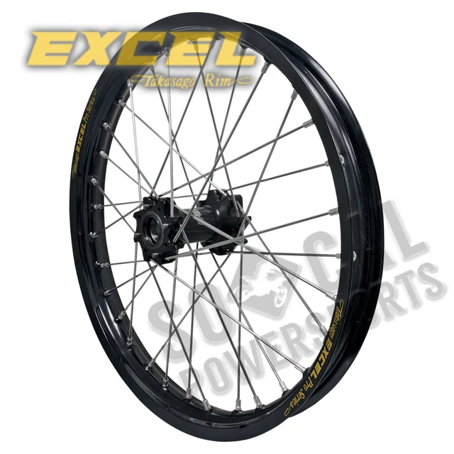 EXCEL PRO SERIES G2 Front Wheel Set - 21x1.60 - Black Hub/Black Rim ...