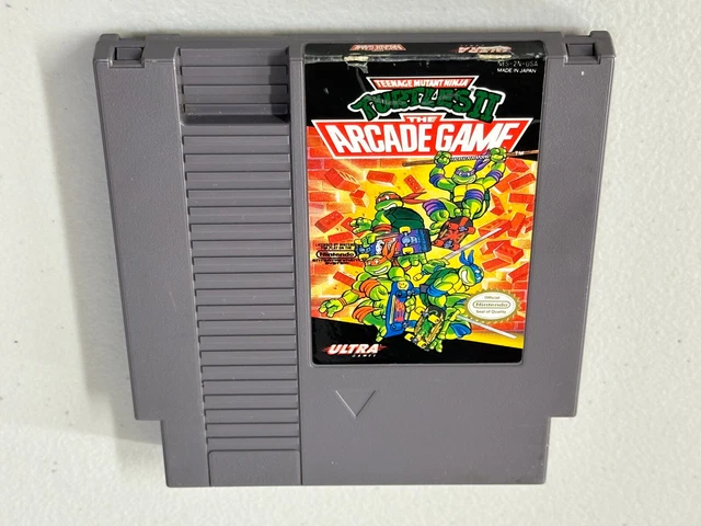 TEENAGE MUTANT NINJA Turtles II: The Arcade Game (Nintendo NES ...