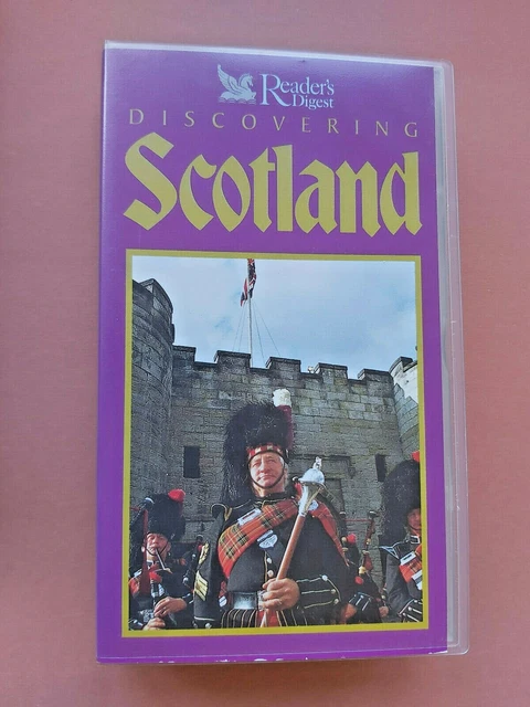 DISCOVERING SCOTLAND ENGLAND WALES VHS CASSETTES SET x 3 VIDEO TAPES £5 ...