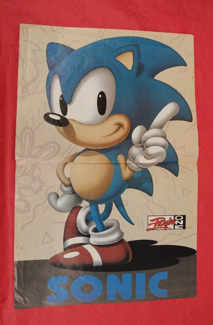 SONIC L'HERISON THE hedgehog - Poster du magasine player one n°11 ...