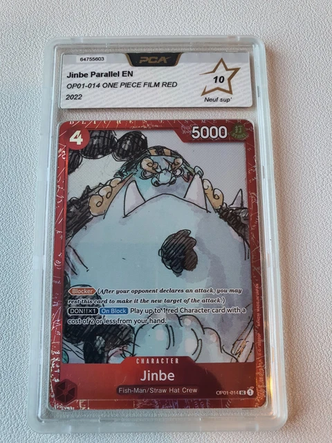 CARTE ONE PIECE PCA 10 Jimbe Parallel EN Film Red Edition Ultra Rare ...
