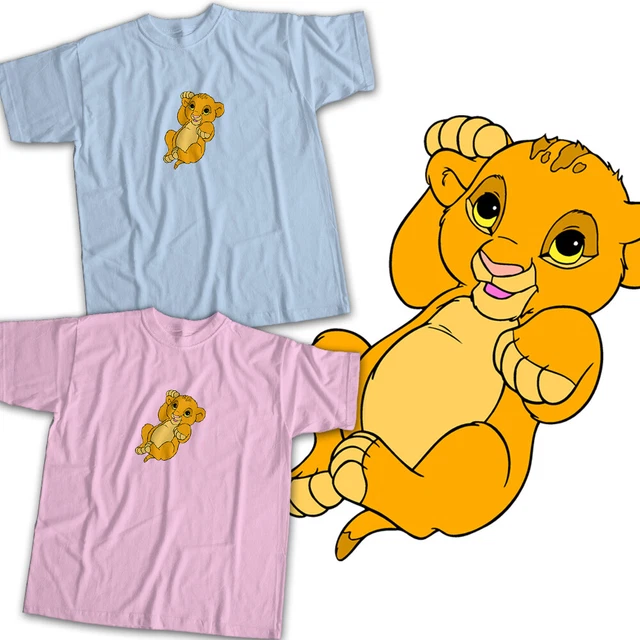 CUTE BABY SIMBA Unisex Tee T-Shirt Cub Classic Cartoon Movie Lion King ...
