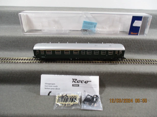 ROCO SPUR H0 74444 Personenwagen Eilzugwagen der ÖBB in OVP EUR 49,90 ...