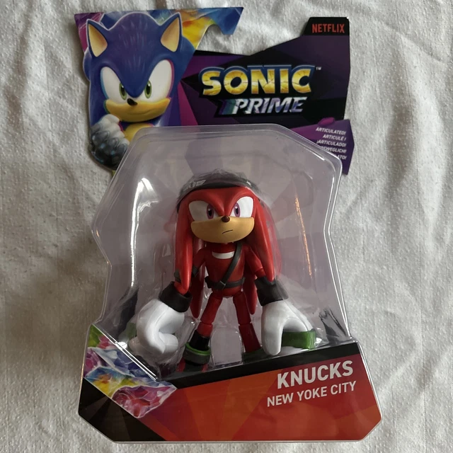 SONIC PRIME KNUCKLES New Yoke City Jake’s Pacific Figure - New & Sealed ...