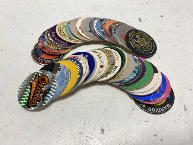 MIXED 1990'S POGS Milk Caps Bundle (Set Of 50) £18.60 - PicClick UK