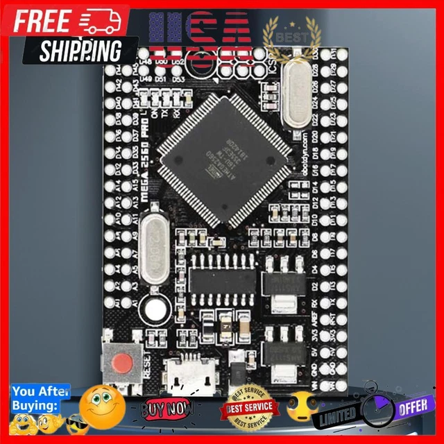 MEGA2560 PRO MINI Mega2560 Pro Board 5V Embed CH340G ATmega2560-16AU ...