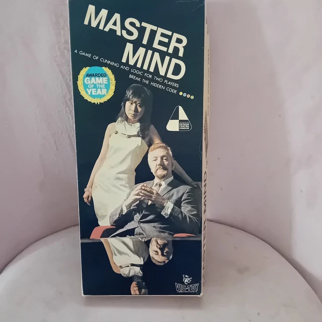 VINTAGE 1972 MASTER Mind Board Game Logic Code Vic-toy £11.12 - PicClick UK