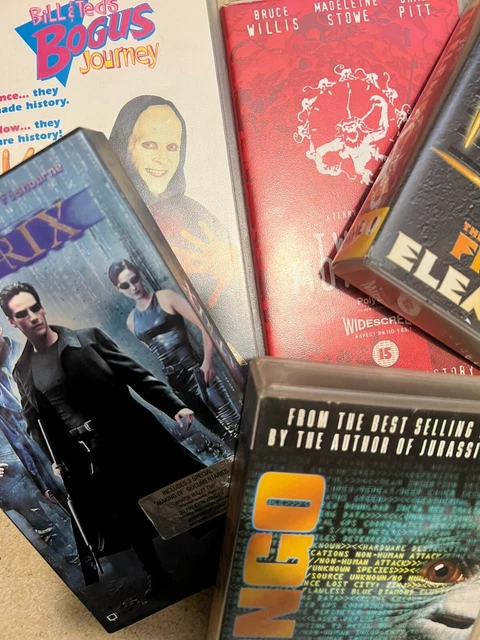 VHS MOVIE TAPES - Choose Movies From List - Family, Thriller, Action ...