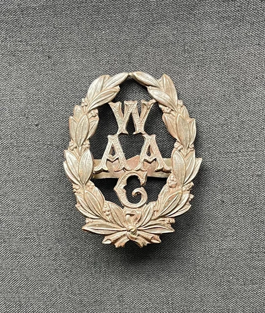 WW1 WAAC WOMEN’S Army Auxiliary Corps Officers Bronze Original Cap ...