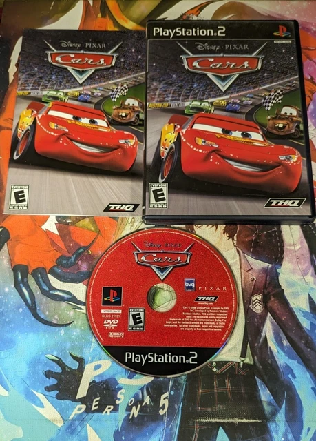 CARS SONY PLAYSTATION 2 2006 PS2 Disney Pixar Complete CIB w/ Manual ...