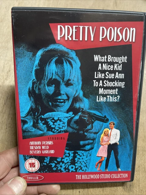 Pretty Poison Anthony Perkins Tuesday Weld R2 Dvd 1968 Noel Black