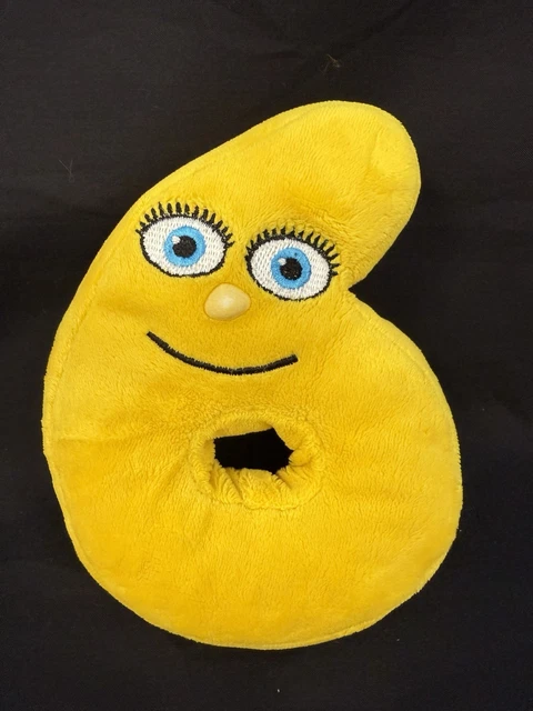CBEEBIES NUMBERJACKS SIX 6 Plush Soft Toy small 16cms £63.11 - PicClick UK