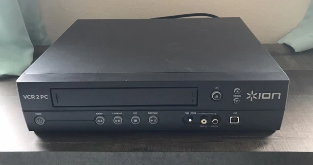 ION VCR 2 PC USB VHS Video to Computer Conversion System, Tested Plays ...