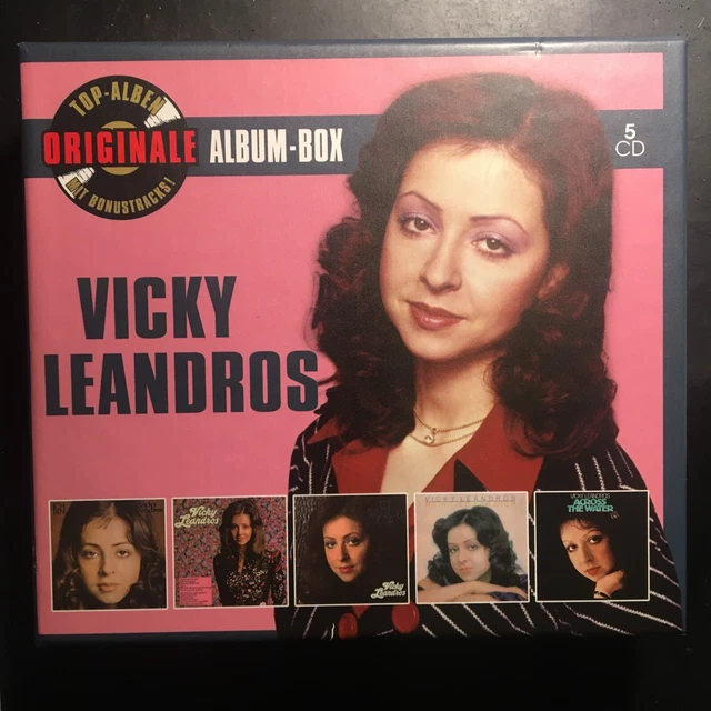 VICKY LEANDROS - Originale Album-Box - 5 CD Box Set, Digi in Schuber ...