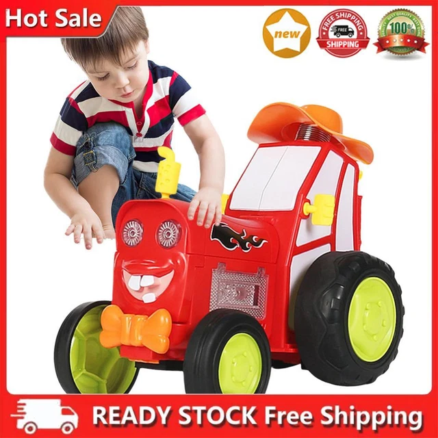 RC STUNT CAR with Lights and Music Jumping RC Toy Car for Boys & Girls ...