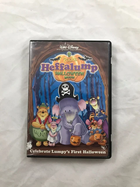 POOH'S HEFFALUMP HALLOWEEN Movie DVD Lumpy's First Halloween $8.75 ...