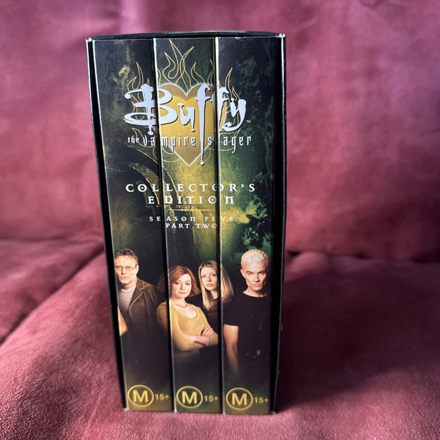 BUFFY THE VAMPIRE Slayer VHS Season Five Part 2 Boxed Set - 3 x VHS Set ...