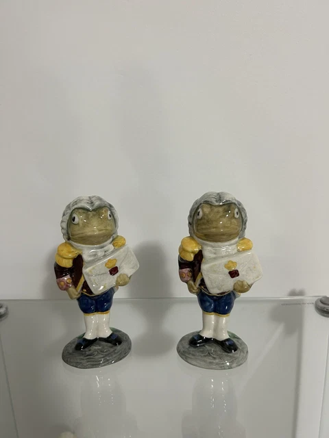 ROYAL DOULTON BESWICK Alice Series Frog Footman X 2 £60.91 - PicClick UK