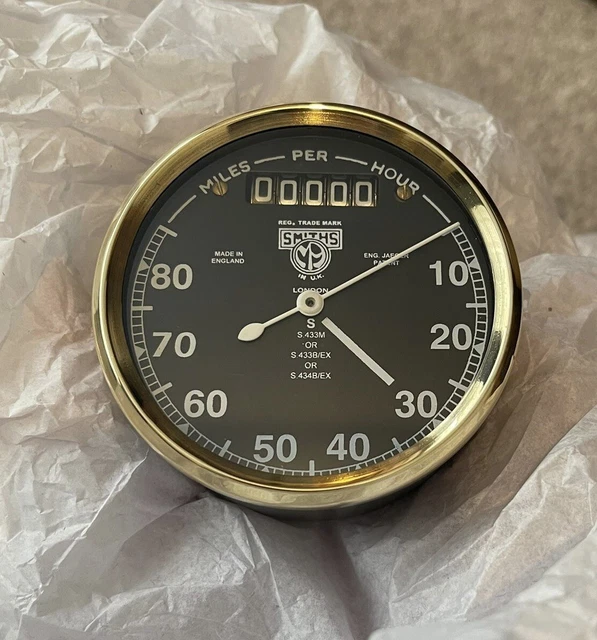 ORIGINAL FULLY REFURBISHED BSA M20 WM20 Smiths Chronometric Speedo ...