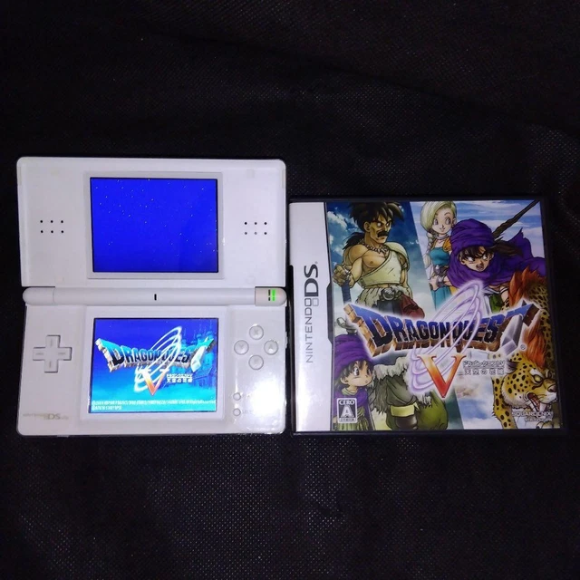 CONSOLE NINTENDO DS Lite Sistema palmare Bianco con software Dragon ...