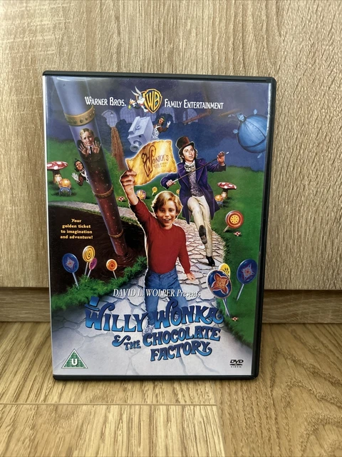 WILLY WONKA AND the Chocolate Factory DVD 1971 Roald Dahl Family ...