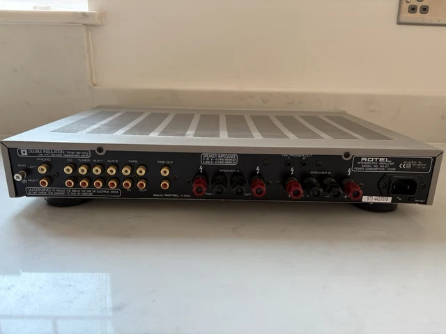 ROTEL RA-02 STEREO Integrated Amplifier Phono Hi-fi Separate Tested ...